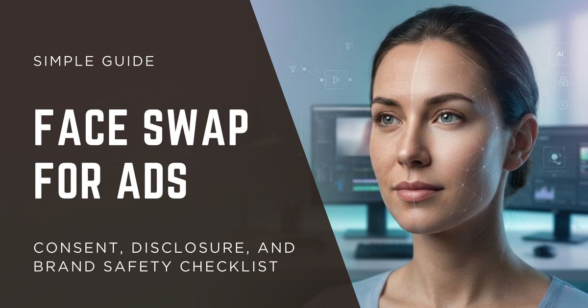 Face Swap for Ads (2026): Consent, Disclosure, and Brand Safety Checklist